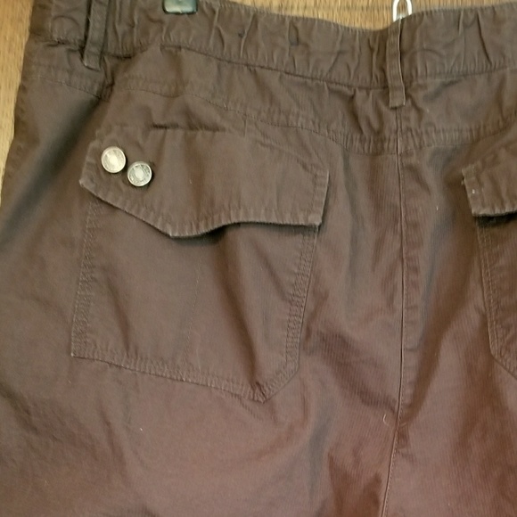 Basic Editions | Shorts | Basic Editions Brown Shorts | Poshmark